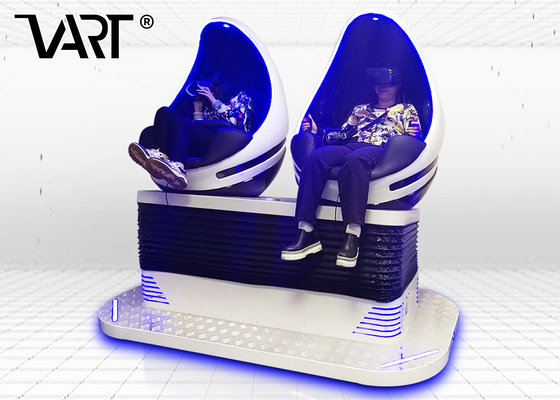 2 Seats 9D VR Egg VR Cinema Simulator with Virtual Reality Video Game