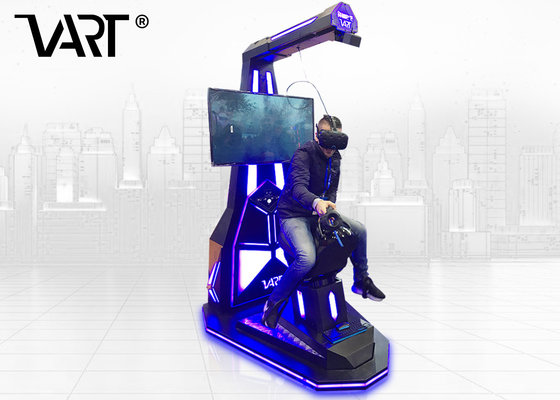 Fiberglass + Metal 9D Simulator Htc Vive Interactive Game Machine With Anti - Twisting Structure