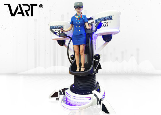 Customized 9D VR Flight Simulator Support 360 Degree Rotation / Virtual Reality Flying Games