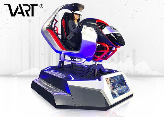 Cool Design VR Racing Simulator, 9D VR Driving Game Machine Electric Dynamic Platform