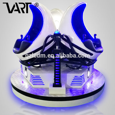 3 Seats White Color 9D Virtual Reality Cinema Equipment 5D 7D 9D with 9D Glasses