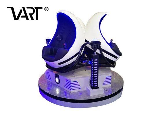 3 Dof Electric Motion Platform System Dinosaur Movie 9D VR Egg Cinema for 3 Seats