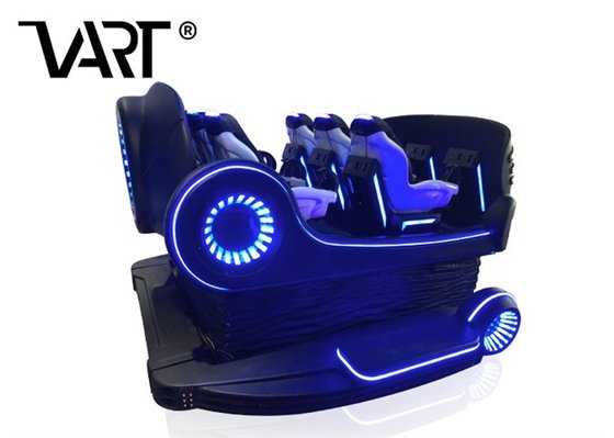 8.5 KW Power Good Movies Dynamic 6 Seats 9D VR Cinema Interactive VR Games Experience