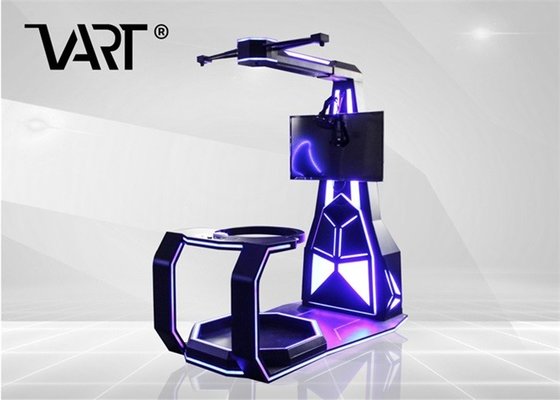Interactive Virtual Reality Standing Platform Game Machine, VR Game Simulator For Sale