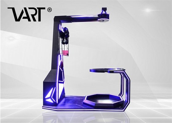 VART HTC Headset Virtual Reality Standing Platform Machine / 9D Vr Game Simulator For Business