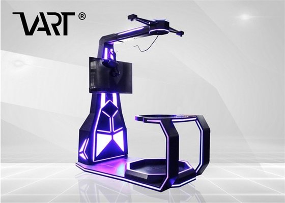 VART HTC Headset Virtual Reality Standing Platform Machine / 9D Vr Game Simulator For Business