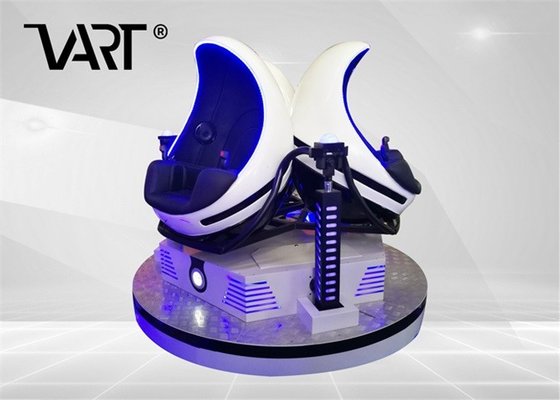 Multi Players Interactive 9d Virtual Reality Simulator With Rotating Platform