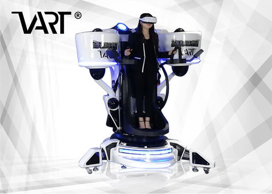 Exciting VR Flight Simulator / Virtual Reality Standing Machine with Shooting Games For Fun