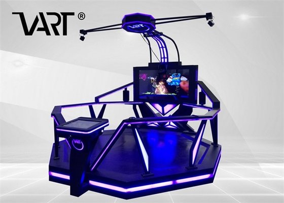 Interactive Free Movement 9D VR Walker , Large Space HTC Vive Platform VR Reality Simulator