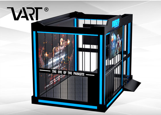 Multiplayer 4 Person VR Shooting Simulator Game Machine English Version