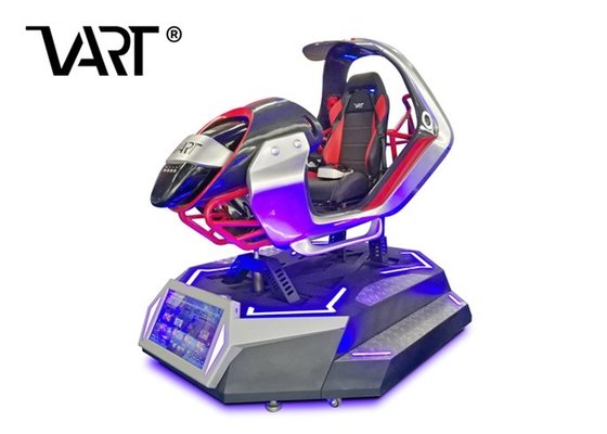 Red Color Comfortable Vr Racing Simulator 9D Cinema Simulator for Indoor Playgrounds