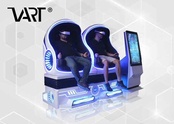 Double Seat Virtual Reality Capsule / 9D Egg Chair for Theme Park