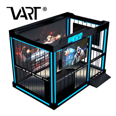 43" Screen Multiplayer 9D VR Equipment 4 Person Shooting Game
