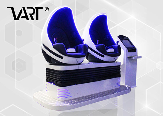 2 Seats 3Dof Platform 360 Degree 9D Egg VR Cinema with CE / ROHS