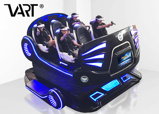 Theme Park 9D VR Cinema With Artificial Leather Seat 1 Year Warranty