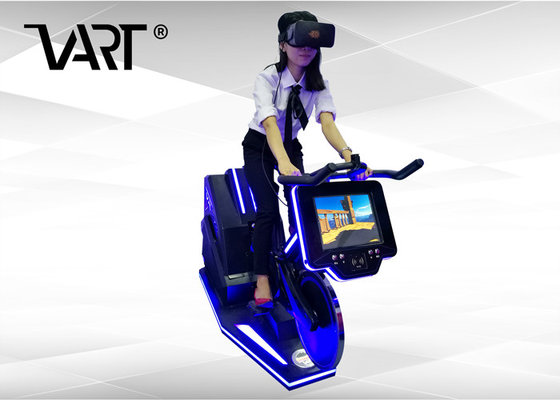 1 Player Virtual Reality Sports Bike Equipment , 9D VR Electric Bike For Gym