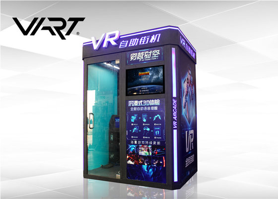 Adult Arcade Games VR Arena / Virtual Reality Gaming Machine Without Staff Operation