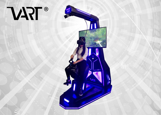 Horror 9D Shooting Game VR Theme Park / Virtual Reality Machine with Horse Ride