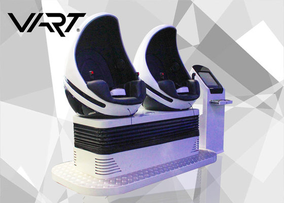 2 Players Roller Coaster Seats 9D VR Movie Theatre with Joystick 12 Months Warranty