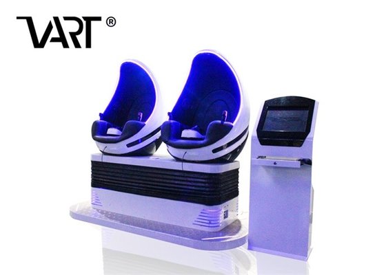 Roller Coaster VR Chair Simulator , 3DOF Electronic Multi Cylinders Motion 2 Seats 9d Cinema Ride