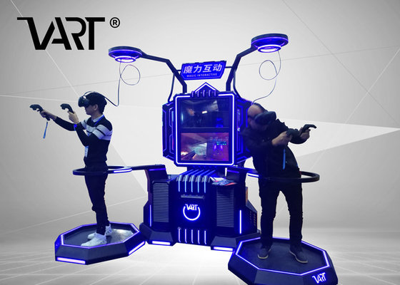 Two 32inch Screen Double Player HTC Vive Simulator Interactive VR Battle Games
