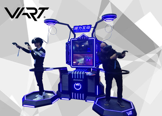 2 Players Virtual Reality Simulator with 2 Set HTC Glasses / VR Walking Platform