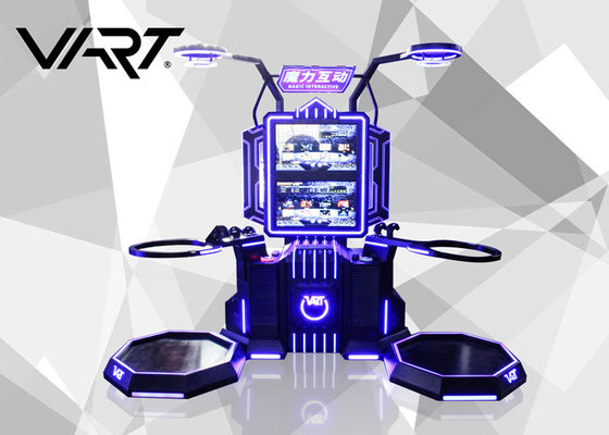 32" Double Screen 9D Virtual Reality Platform Interactive Play System for Gaming