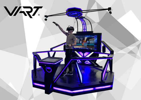 60" HD Large Screen Virtual Reality Simulator / VR Treadmill Machine CE RoHS