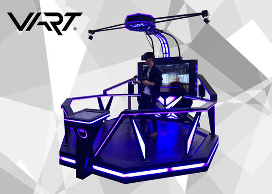 60" HD Large Screen Virtual Reality Simulator / VR Treadmill Machine CE RoHS