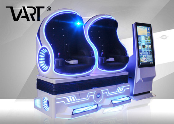 Amazing 9D Virtual Reality Simulator With Artificial Leather Seat / 9D VR Egg Chair