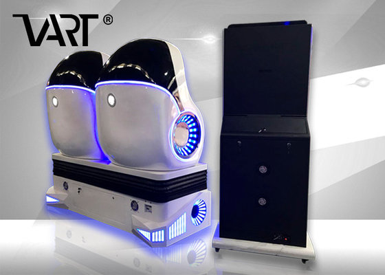 Amazing 9D Virtual Reality Simulator With Artificial Leather Seat / 9D VR Egg Chair