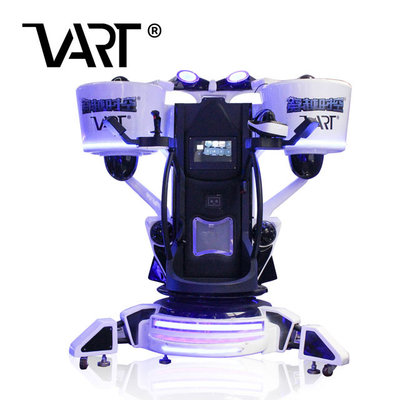 Attractive Entertainment 9D Virtual Reality Cinema / Shooting Game VR Flying Simulator