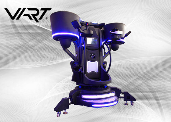 1 Player Virtual Reality Flight Simulator With One Stop Emergency Button