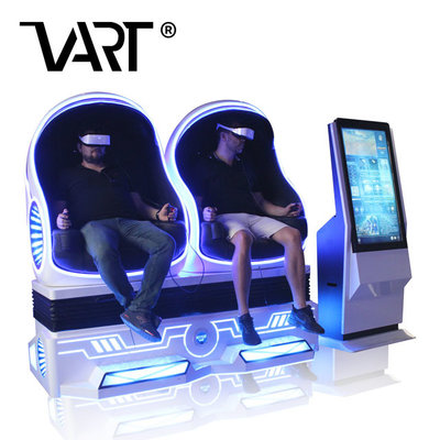 2 Seats 9D VR Game Simulator Machine For Business / Virtual Reality Arcade Games