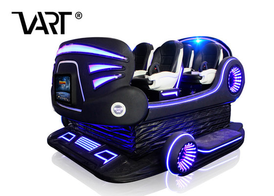 360 Degree Rotation 9D Virtual Reality Cinema Theaters With 6 Seats For Entertainment