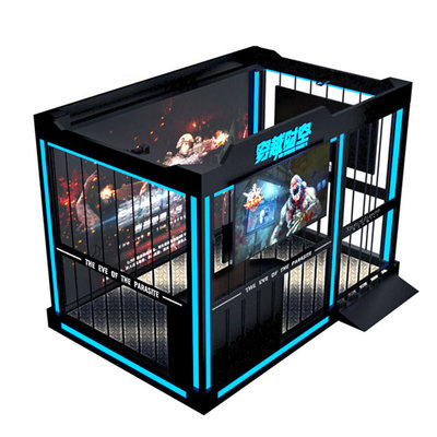 English Version VR Multiplayer Theme Park With 43 Inch HD Large Screen Panoramic VR Glasses