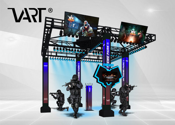 Immersive VR Zombie Survival Interactive VR Shooting Games For 1 - 4 Players