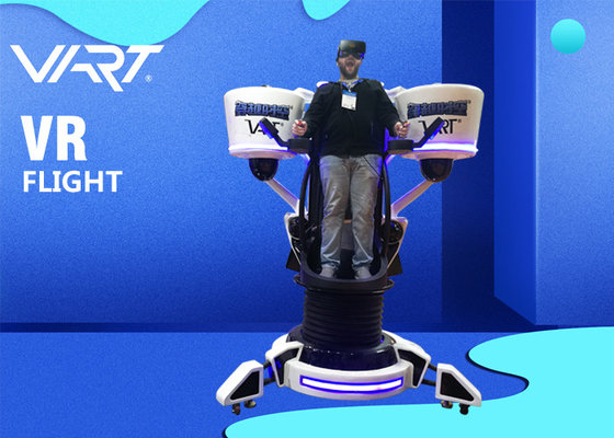 Full Motion VR Flight Simulator Arcade Machine With 360 Degree Rotation