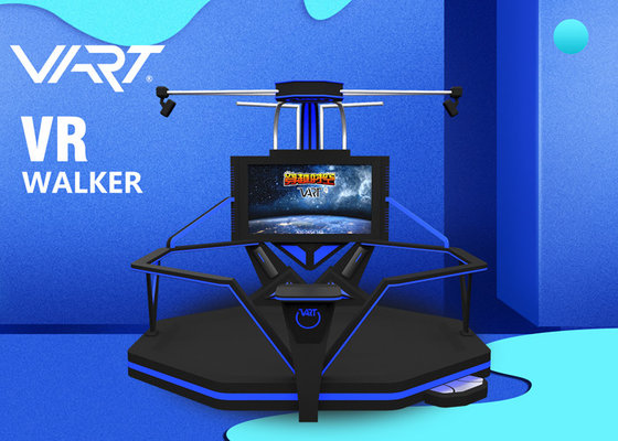Funny Virtual Reality Game Machine / 2 Handle 9D VR Standing Simulator