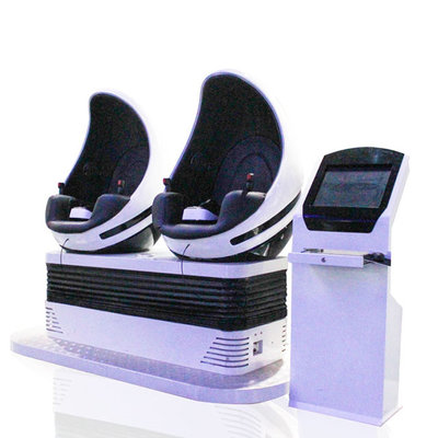 Special Effect 1 / 2 / 3 Seat 9D VR Cinema / Virtual Reality Egg For Business