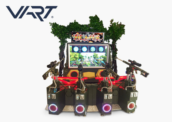 Indoor Playground VR Shooting Simulator Motion Platform AR Sniper Game