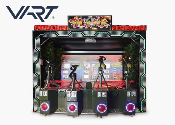 Interactive Motion 9D Game VR Shooting Simulator For Four Or Six Players