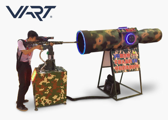 Dynamic Motion VR AR Shooting Game Machine With Four Players Sniper Elite
