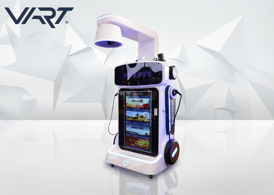 Easy Operation Children Game VR Arcade Machines White & Blue Color