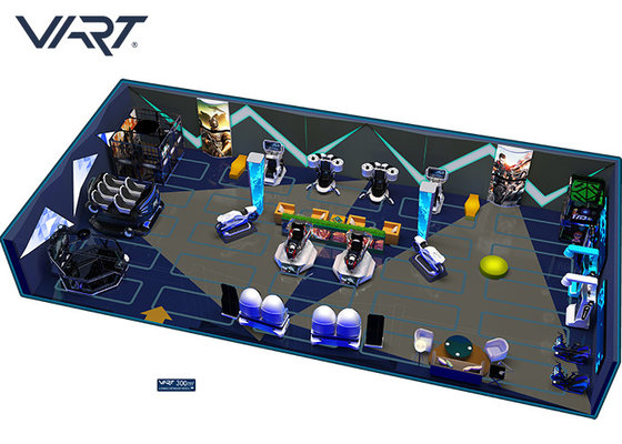 One - Stop Multiplayer 9D VR Theme Park With CE RoSH / Amusement Park Equipment