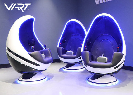 1 Seat Self Service 9D VR Egg Cinema / Virtual Reality Egg Chair