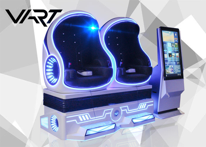 Amusement Park Funny Game Machine 2 Seats 9D Virtual Reality Cinema Four Language System