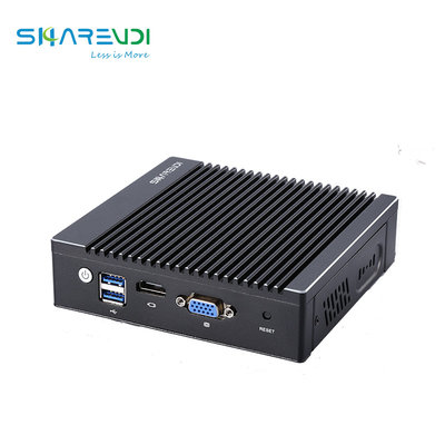 Cheap N2940 Computer support pfsense ubuntu 12V DC X86 Fanless 4 LAN Router Mini PC