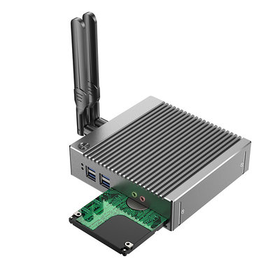 Factory gemini lake n2840 n2940 8GB+128GB Dual WiFi fanless mini PC computer for point of sales