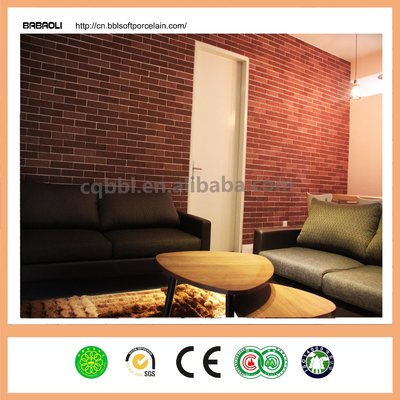 Quality assurance high quality Flexible anti-slip waterproof comfortable wall tile MCM soft porcelain